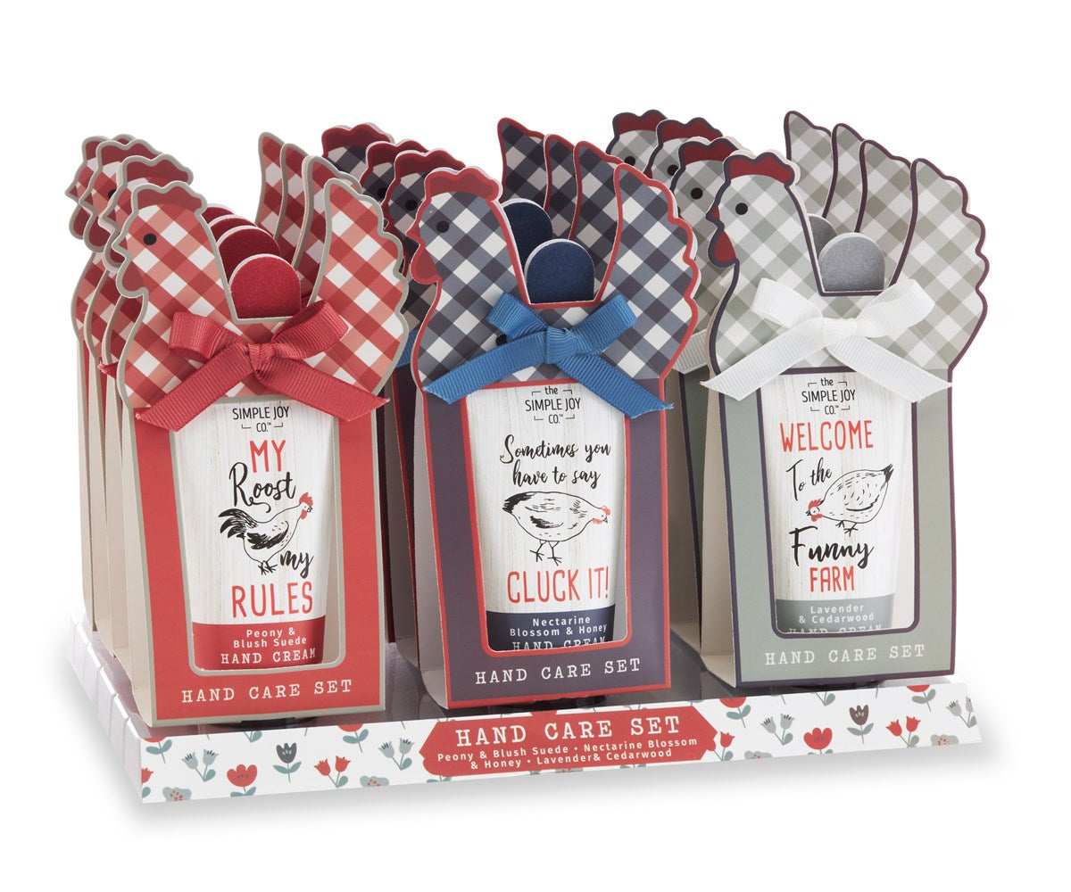 50% OFF Chicken Hand Lotion & Nail File Gift Set The Simple Joy Co ...